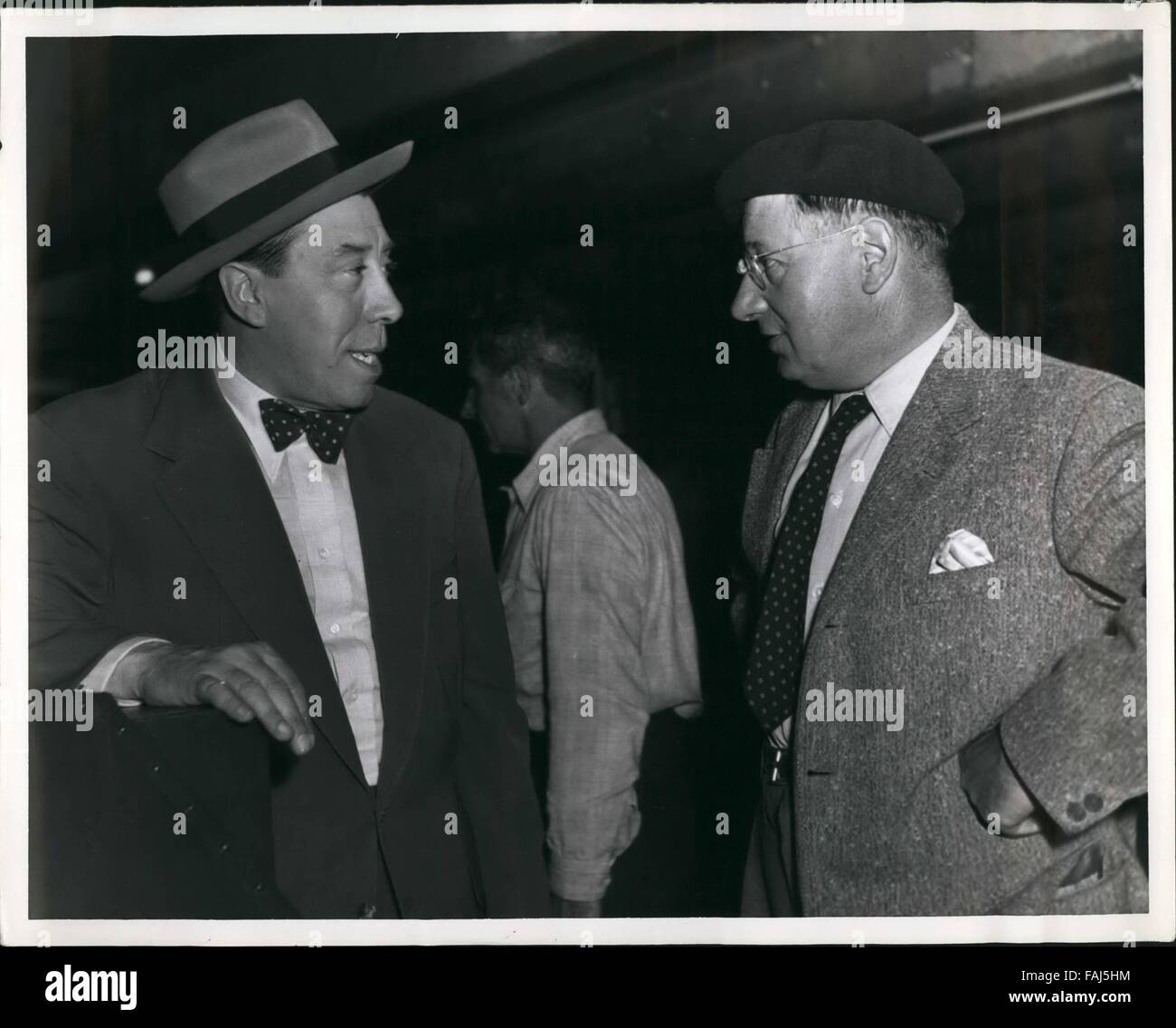 1954 - Fernandel: French actor Fernandel. © Keystone Pictures USA ...