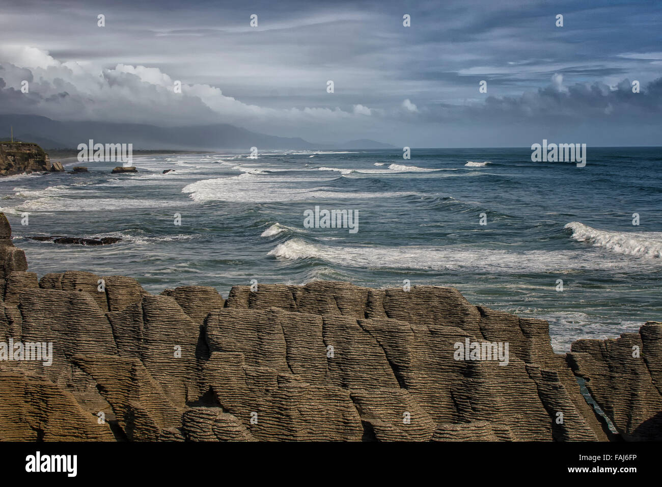 Pancake rocks new zealand hi-res stock photography and images - Alamy