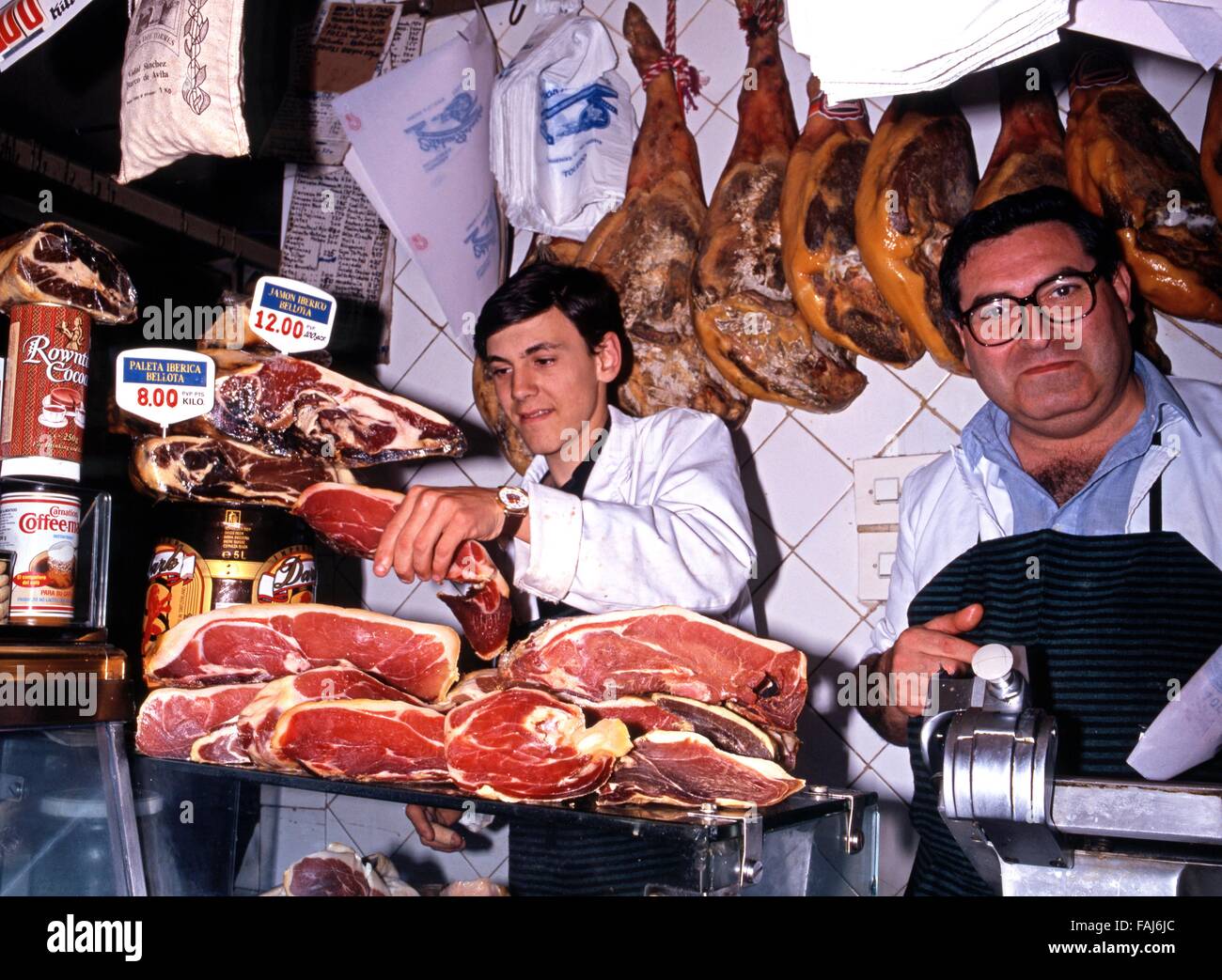 Spain butcher hi-res stock photography and images - Alamy