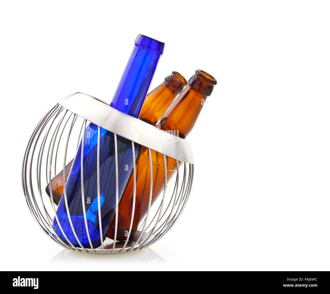 Glass with wire in it Cut Out Stock Images & Pictures - Alamy