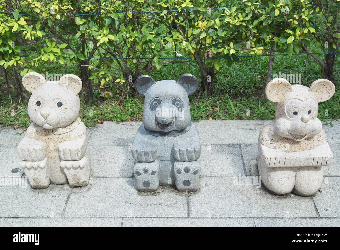 cute statues in Penang, Malaysia Stock Photo - Alamy