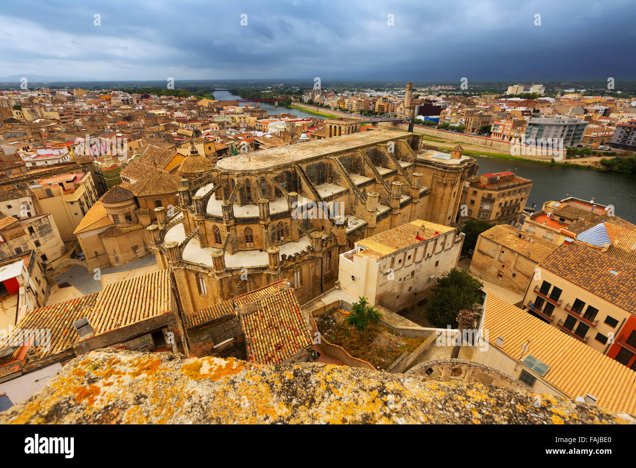 View of ebre in tortosa hi-res stock photography and images - Alamy