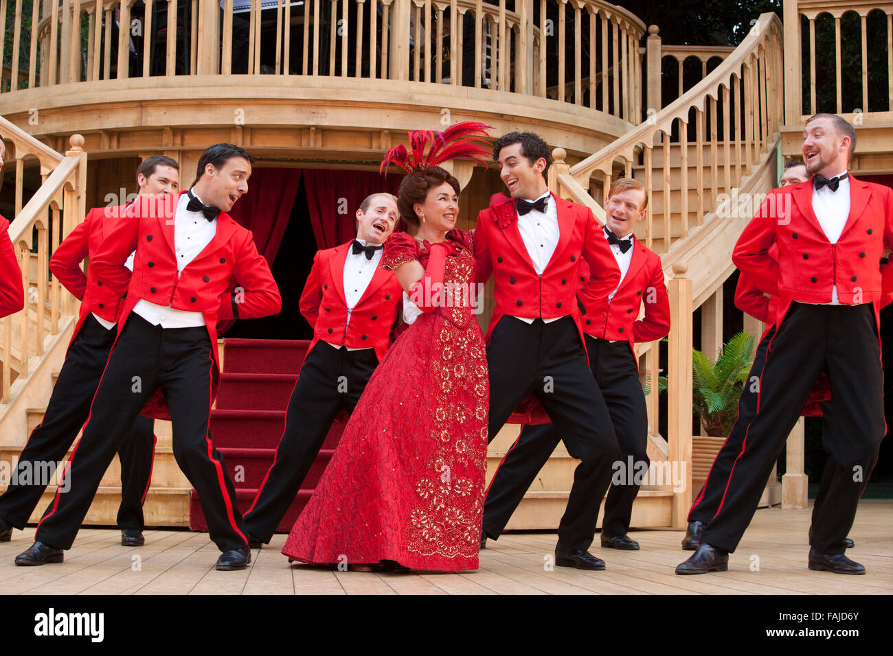 Musical Hello Dolly! at the Regent's Park Open Air Theatre, London with ...