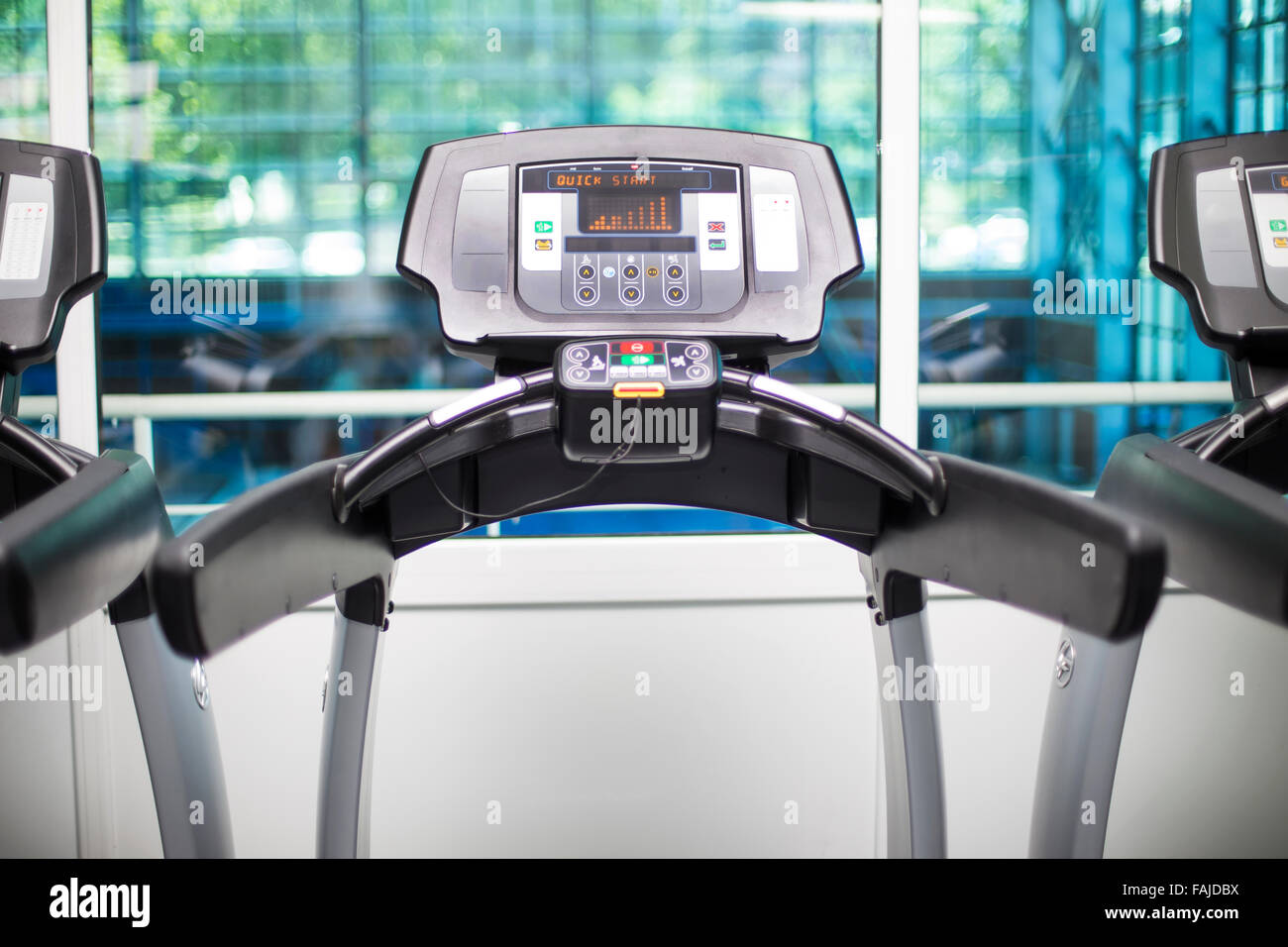 Treadmill in gym hi-res stock photography and images - Alamy