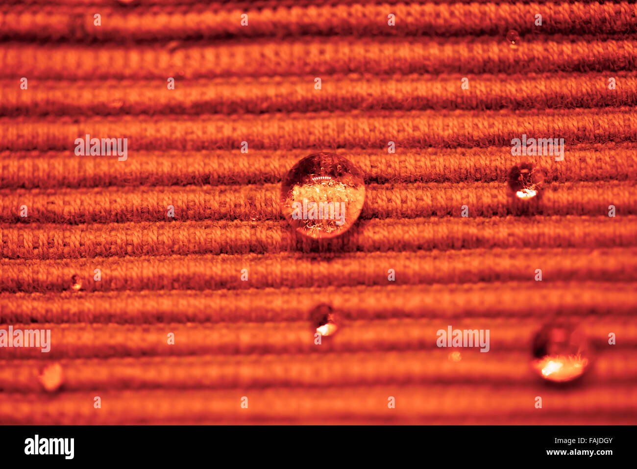 Drops of water on waterproof fabric hi-res stock photography and images ...