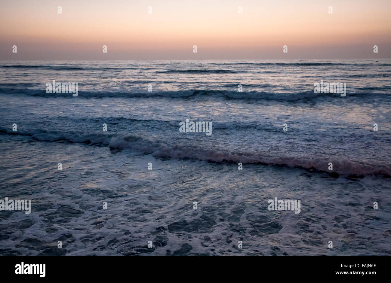 Calm bright sea shore Stock Photo - Alamy