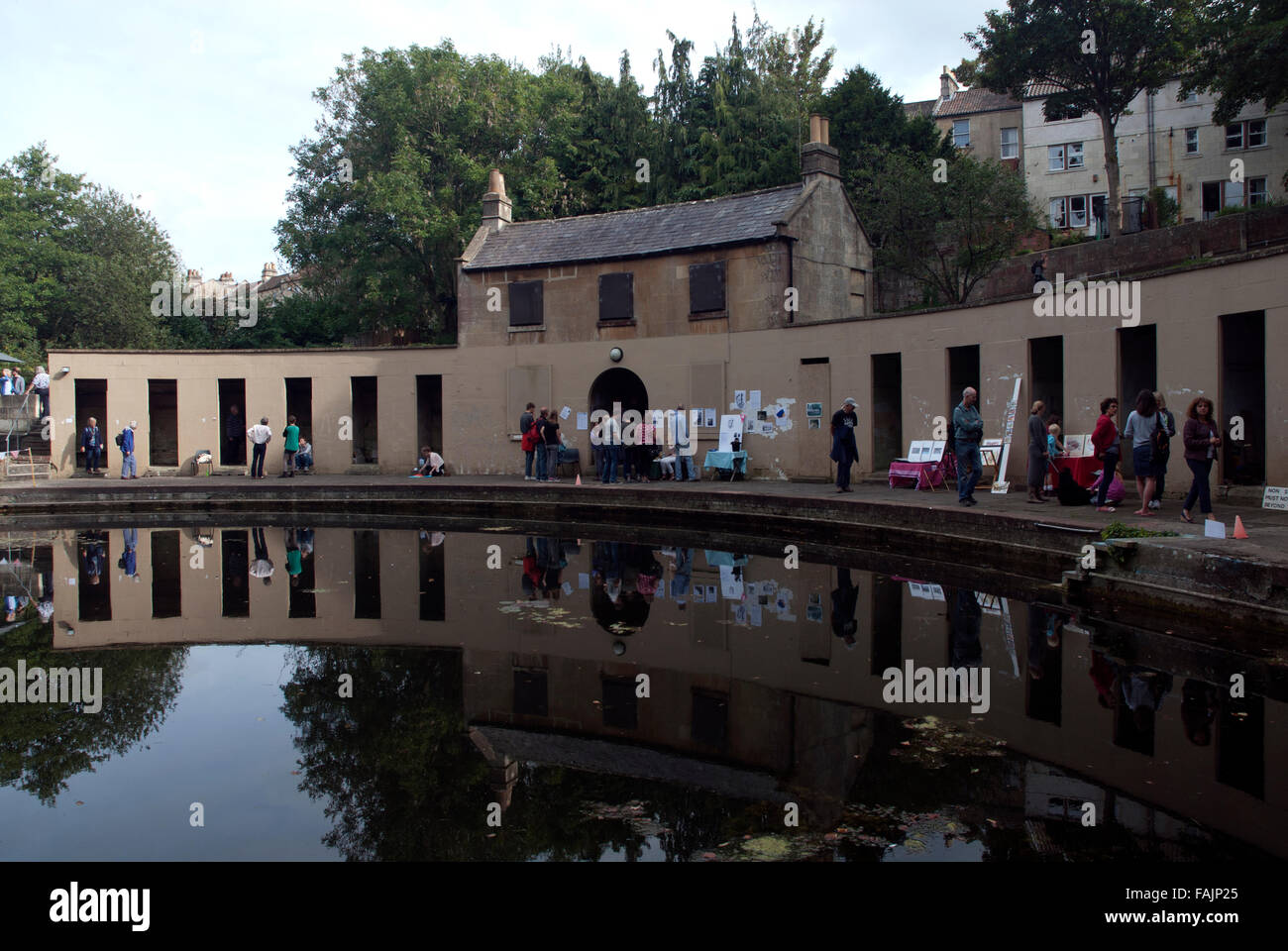 Cleveland Pools, Hampton Row, Bath, Somerset, England Stock Photo - Alamy