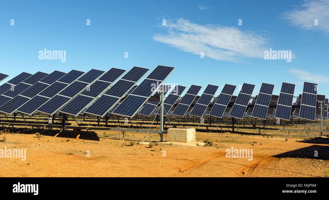Solar panel system. Energy production Stock Photo - Alamy