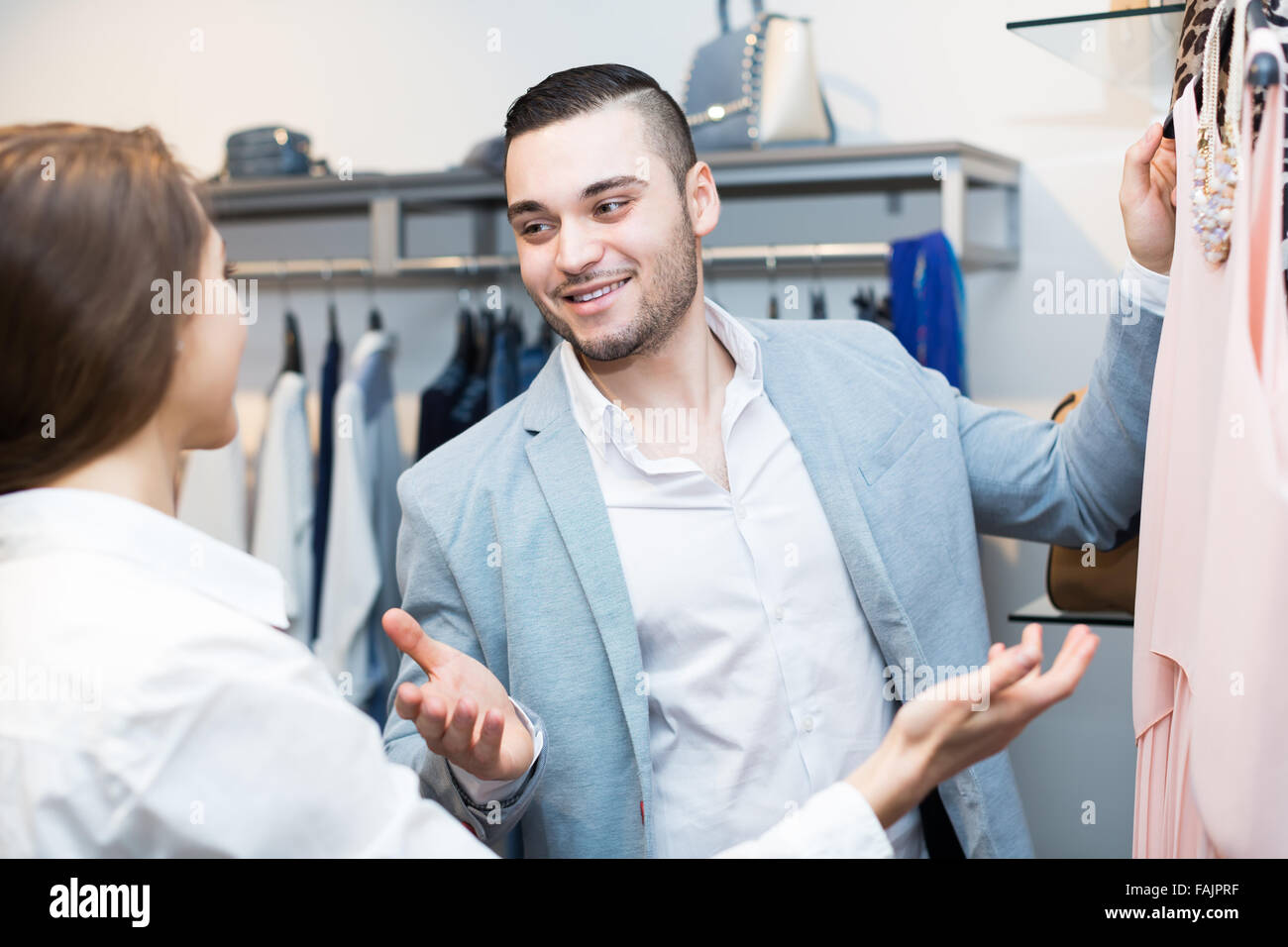 Consulting customer relaxed hi-res stock photography and images - Alamy