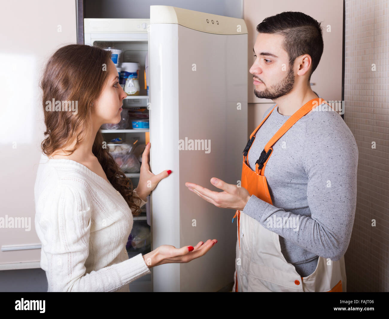 Broken freezer hi-res stock photography and images - Alamy
