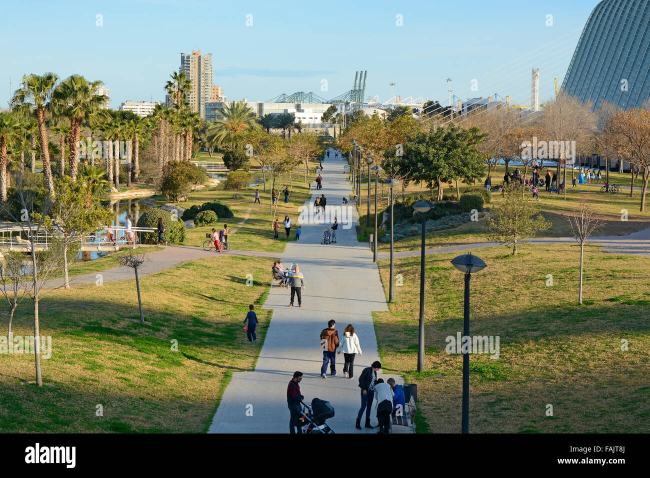 Turia gardens hi-res stock photography and images - Alamy