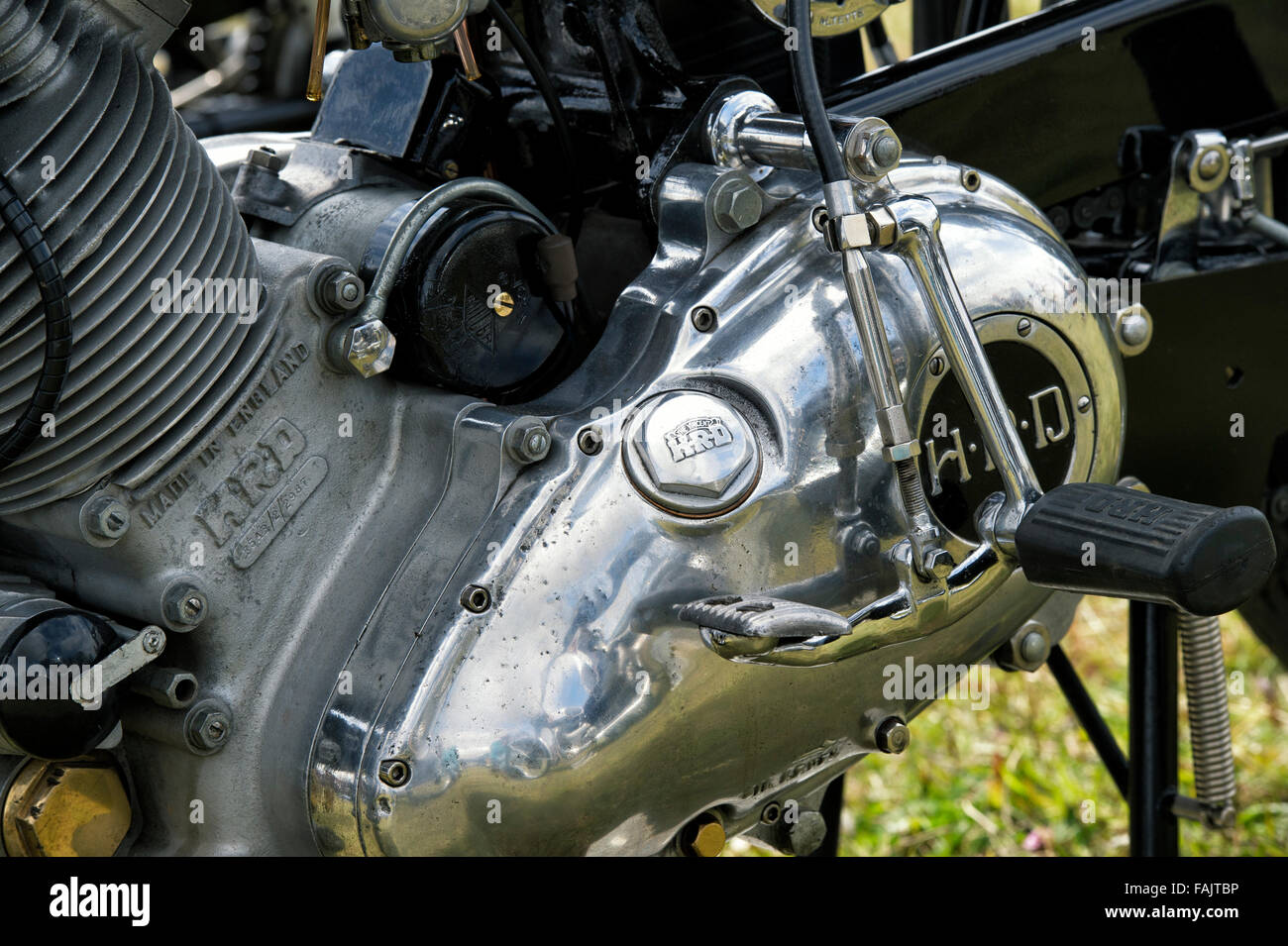 1950 HRD vincent series B Meteor 500cc motorcycle. Classic british bike ...