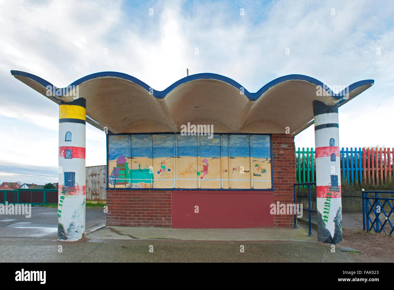Mablethorpe beach seafront hi-res stock photography and images - Alamy