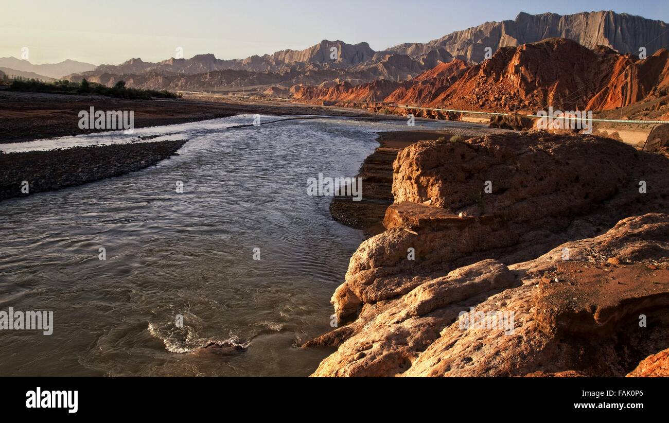 Yadan landforms hi-res stock photography and images - Alamy
