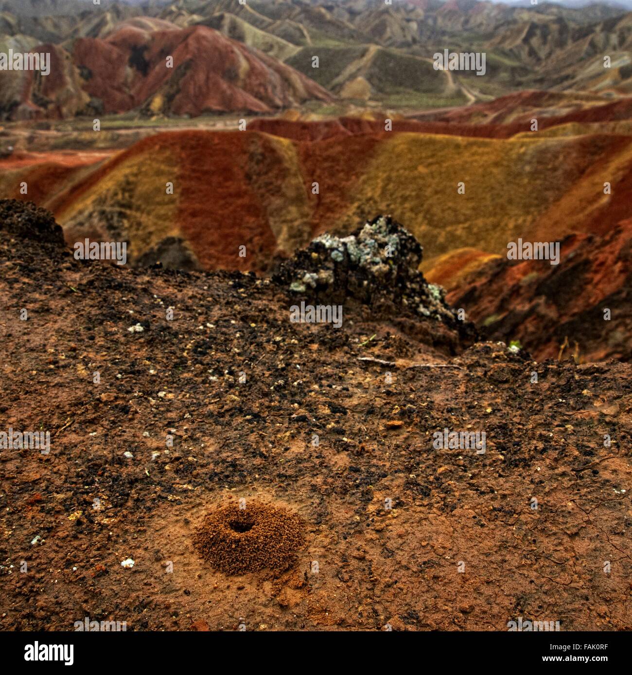 Yadan landforms hi-res stock photography and images - Alamy