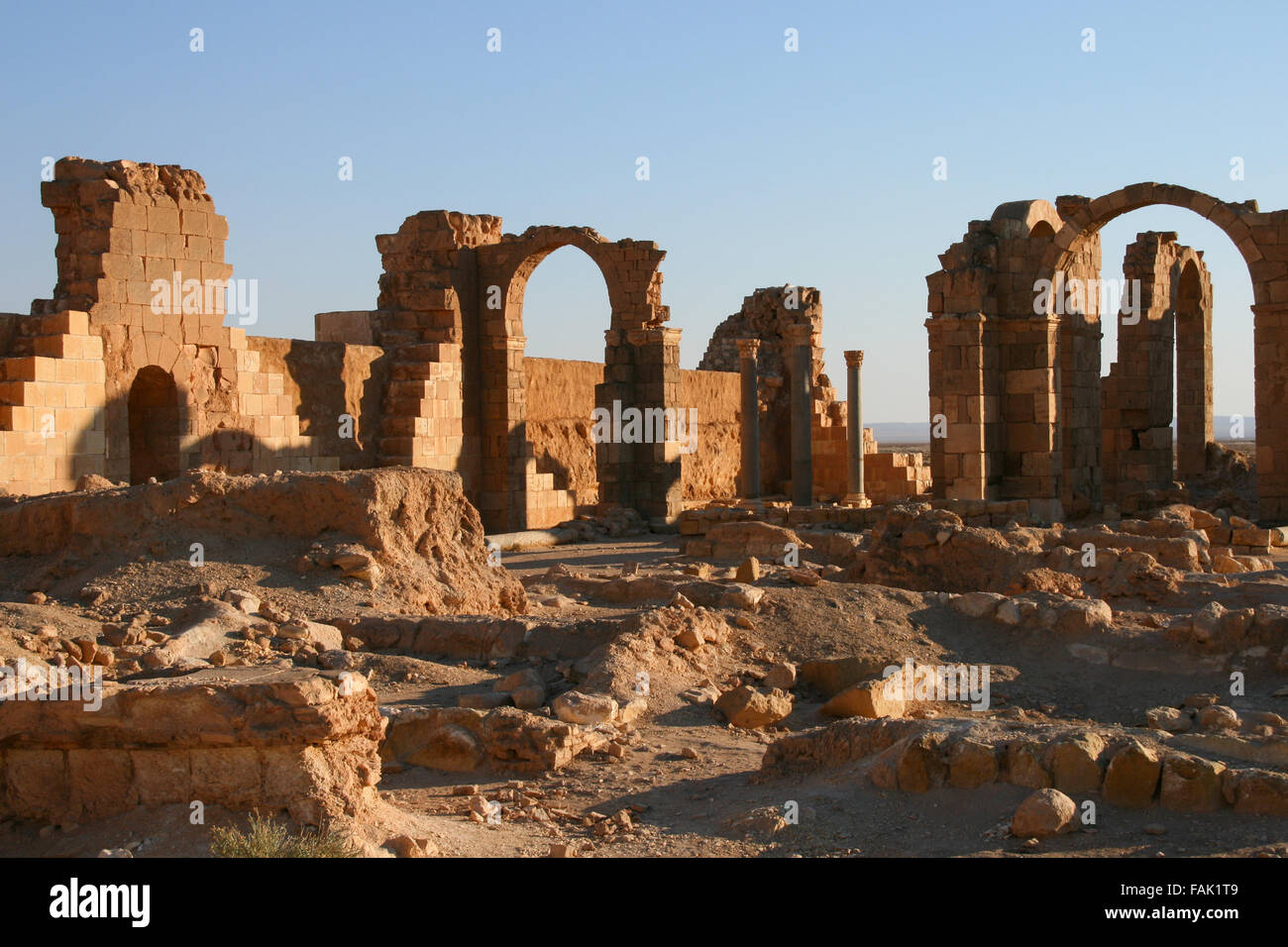 the desert castle of Qasr al Hayr al-Sharqi, Syria Stock Photo - Alamy