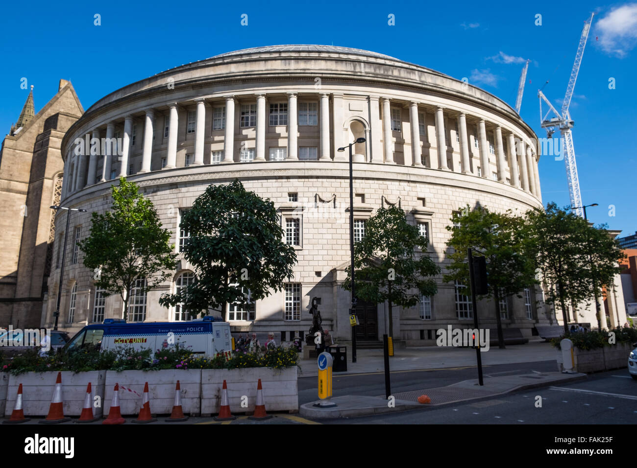 The Central Library, St Peters Square, Manchester, UK Stock Photo - Alamy