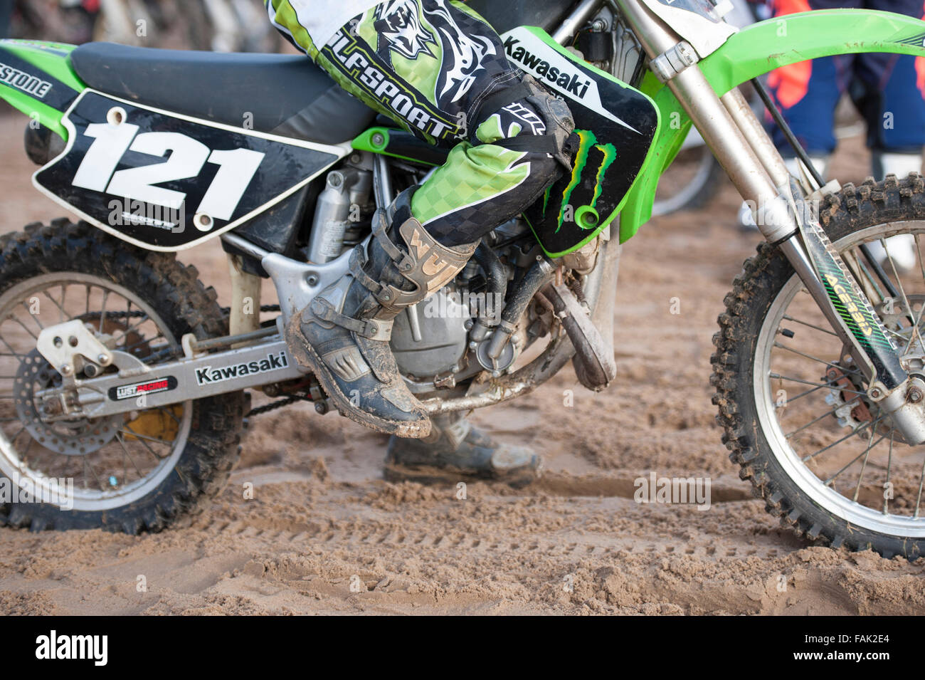 Motorcycle sand racing on beach hi-res stock photography and images - Alamy