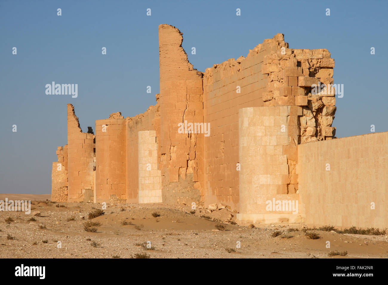 the desert castle of Qasr al Hayr al-Sharqi, Syria Stock Photo - Alamy