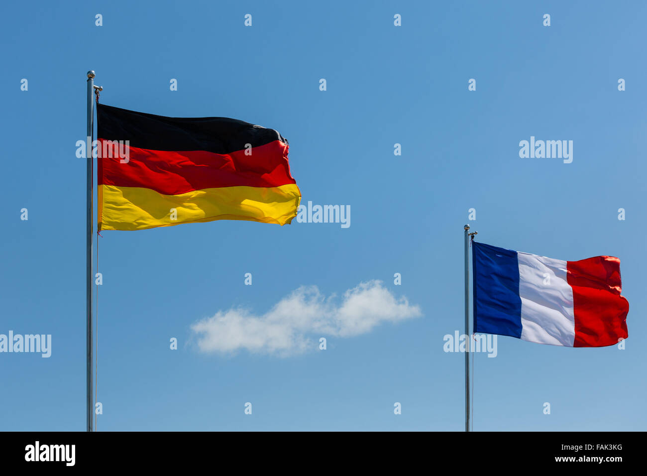 French Flag During Ww2