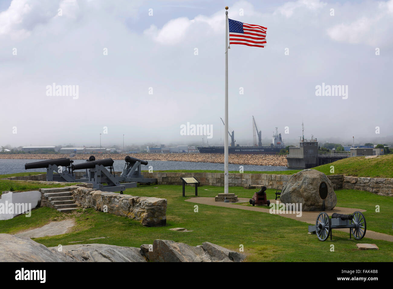 Fort Phoenix State Reservation, Fairhaven, Massachusetts, United States ...