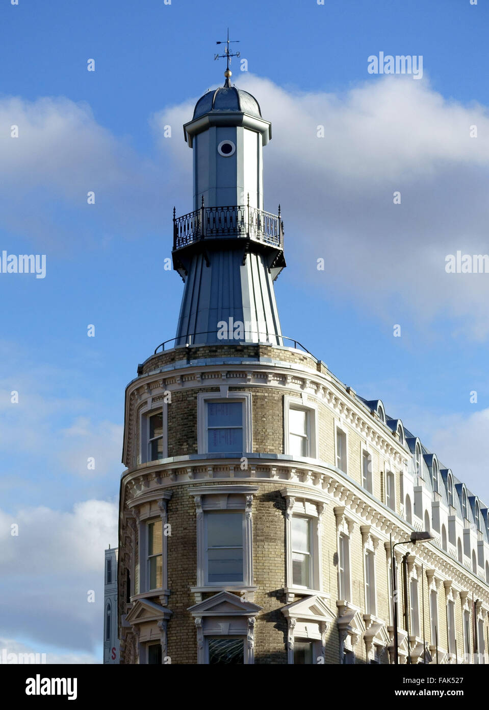 The Lighthouse Building in King's Cross, London was restored in 2015 ...