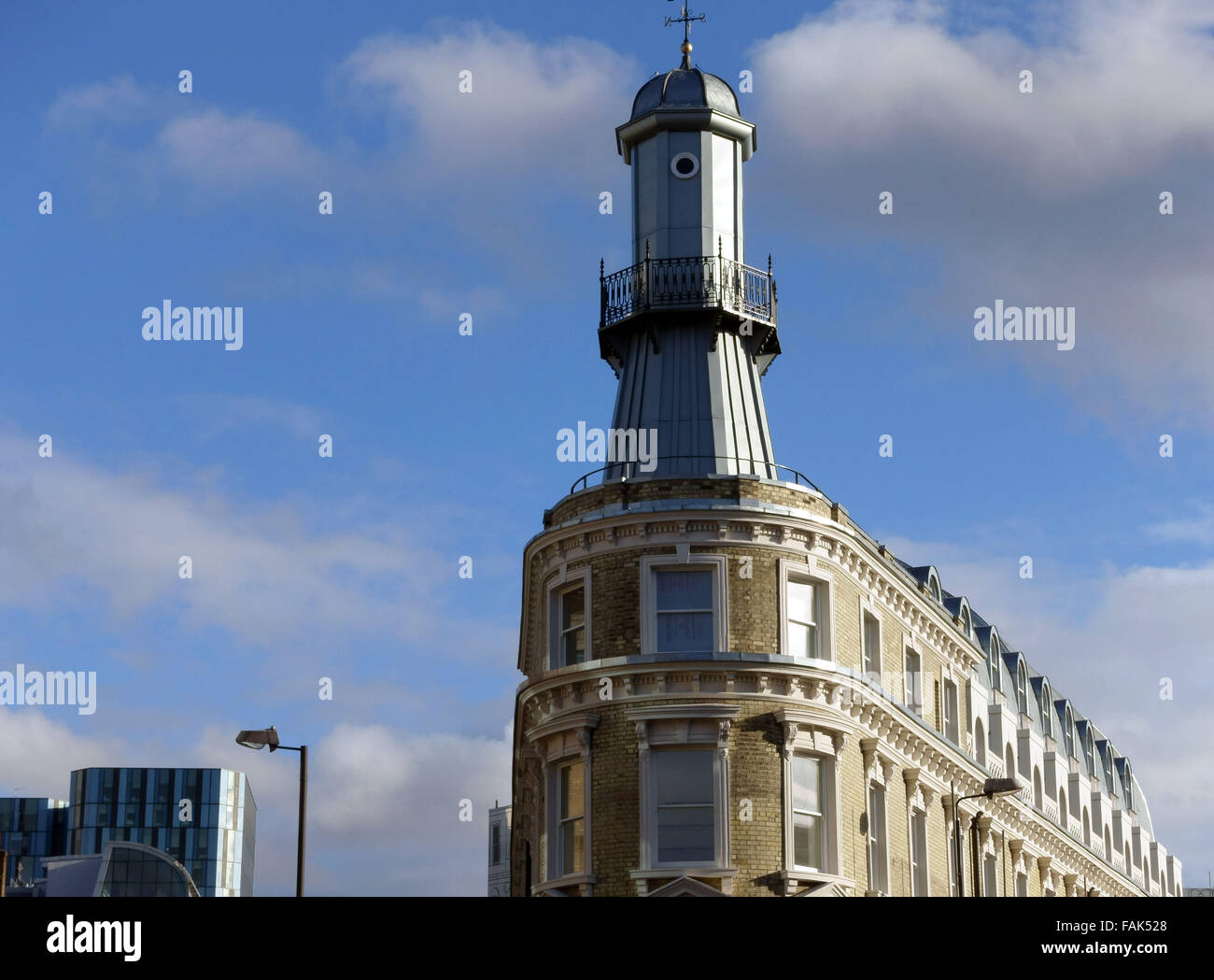 The Lighthouse Building in King's Cross, London was restored in 2015 ...