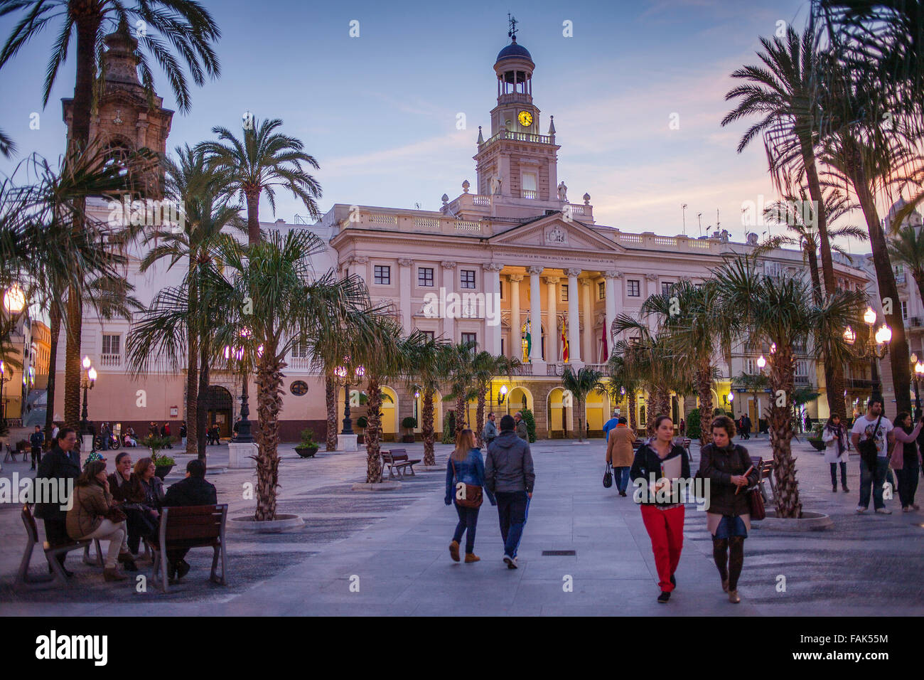 City hall in cadiz hi-res stock photography and images - Alamy