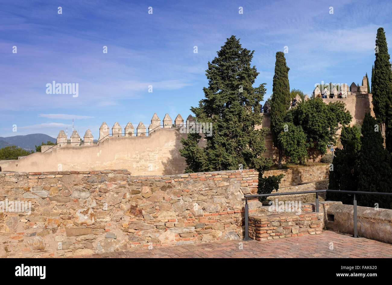 Castillo gibralfaro hi-res stock photography and images - Alamy