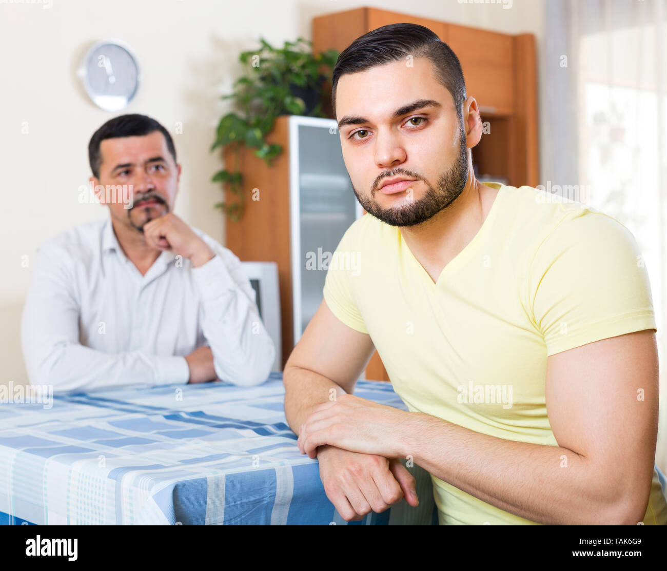 Serious mature gay couple hi-res stock photography and images - Alamy