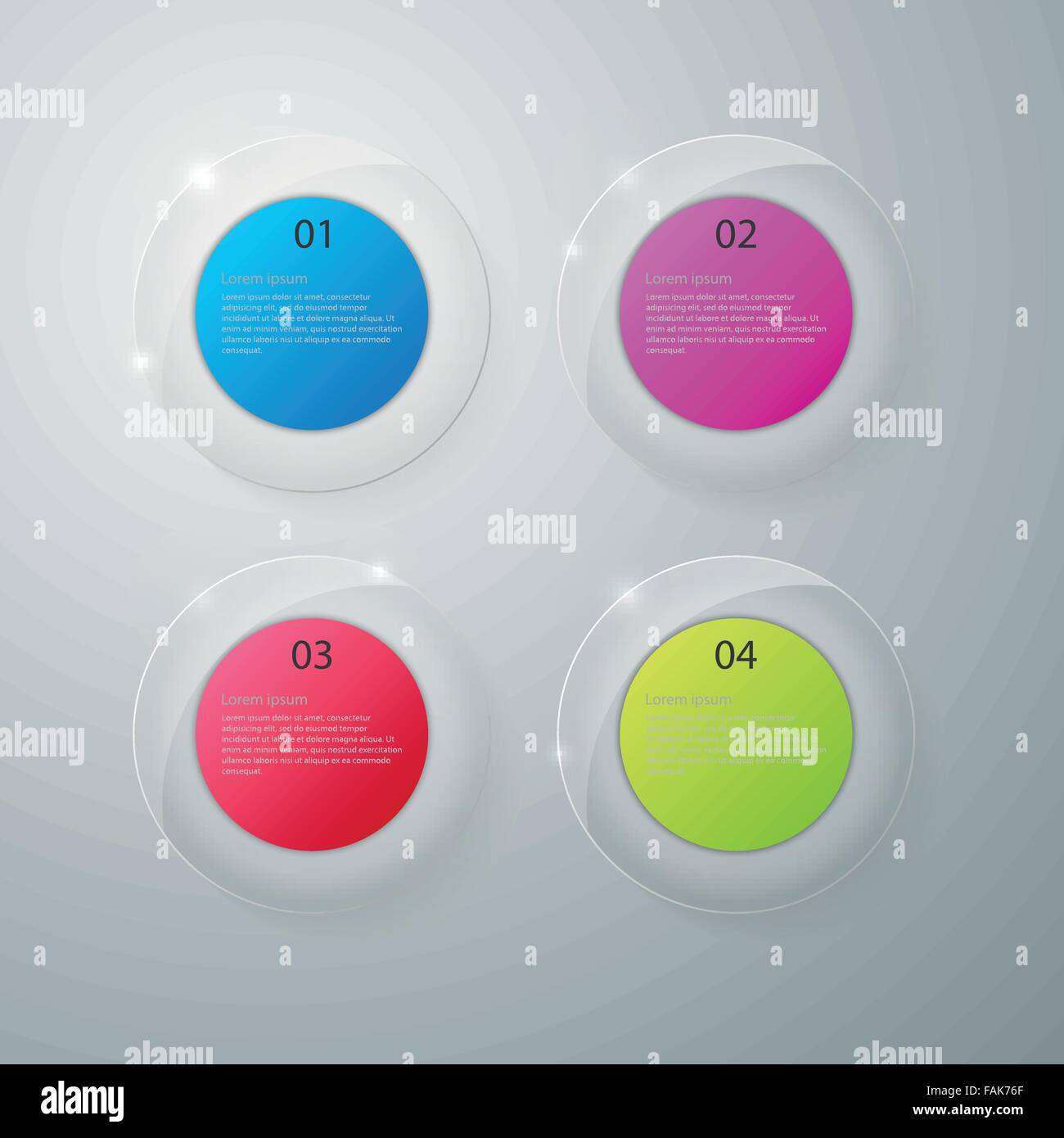 Vector illustration infographics four options Stock Vector Image & Art ...