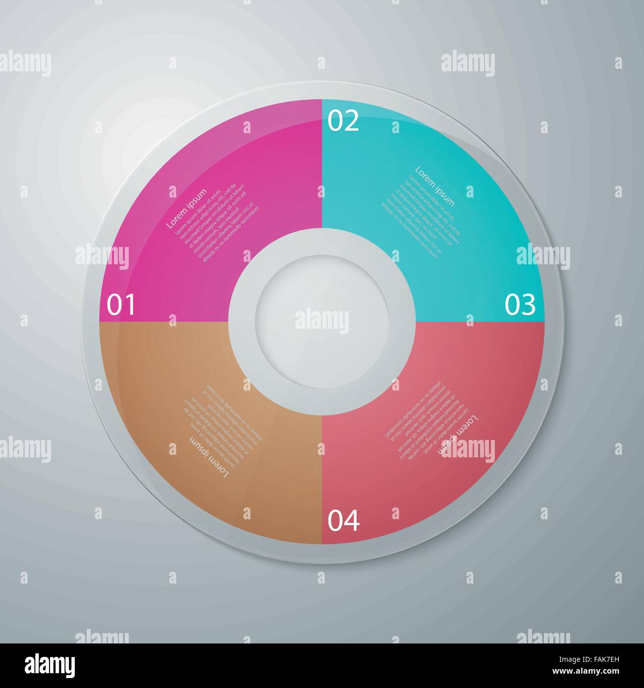 Vector illustration infographics four options Stock Vector Image & Art ...