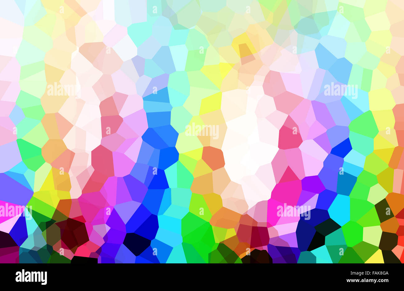 abstract multicolor background with crystal pattern Stock Photo - Alamy