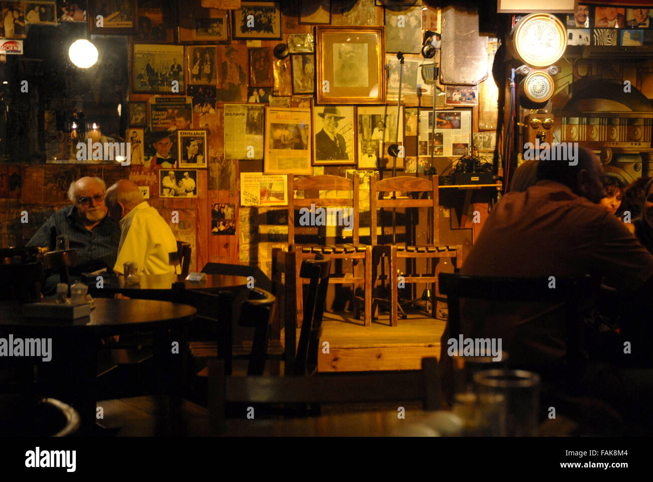 Tango Bar Fun Fun. Ciudad Vieja. Old City. Montevideo. Uruguay ...