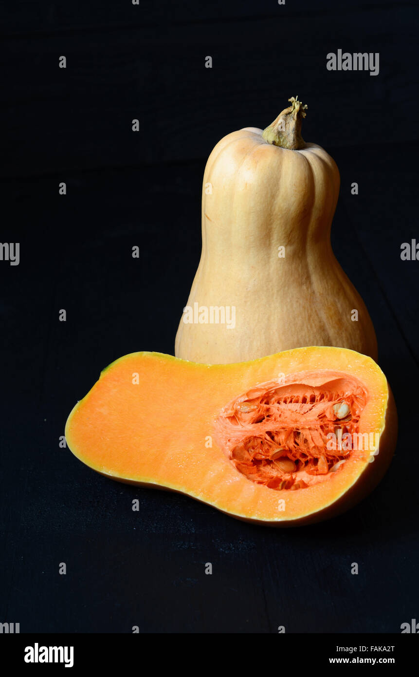 Sliced Fresh raw squash in autumn season Stock Photo - Alamy