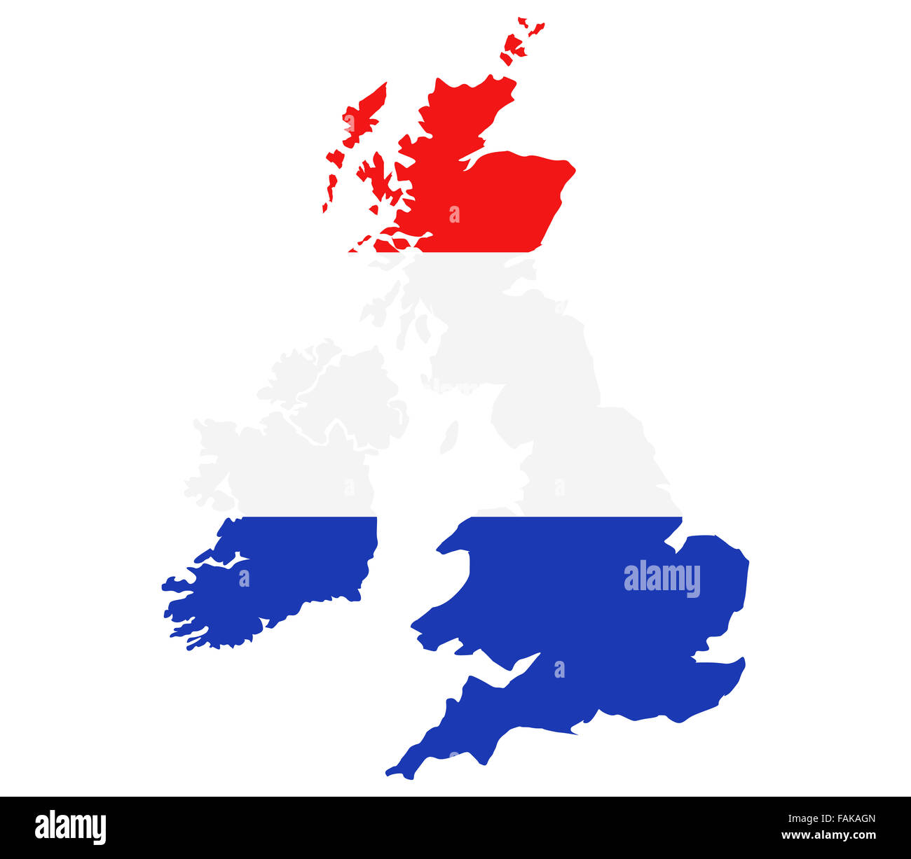 Map of london on uk map Cut Out Stock Images & Pictures - Alamy