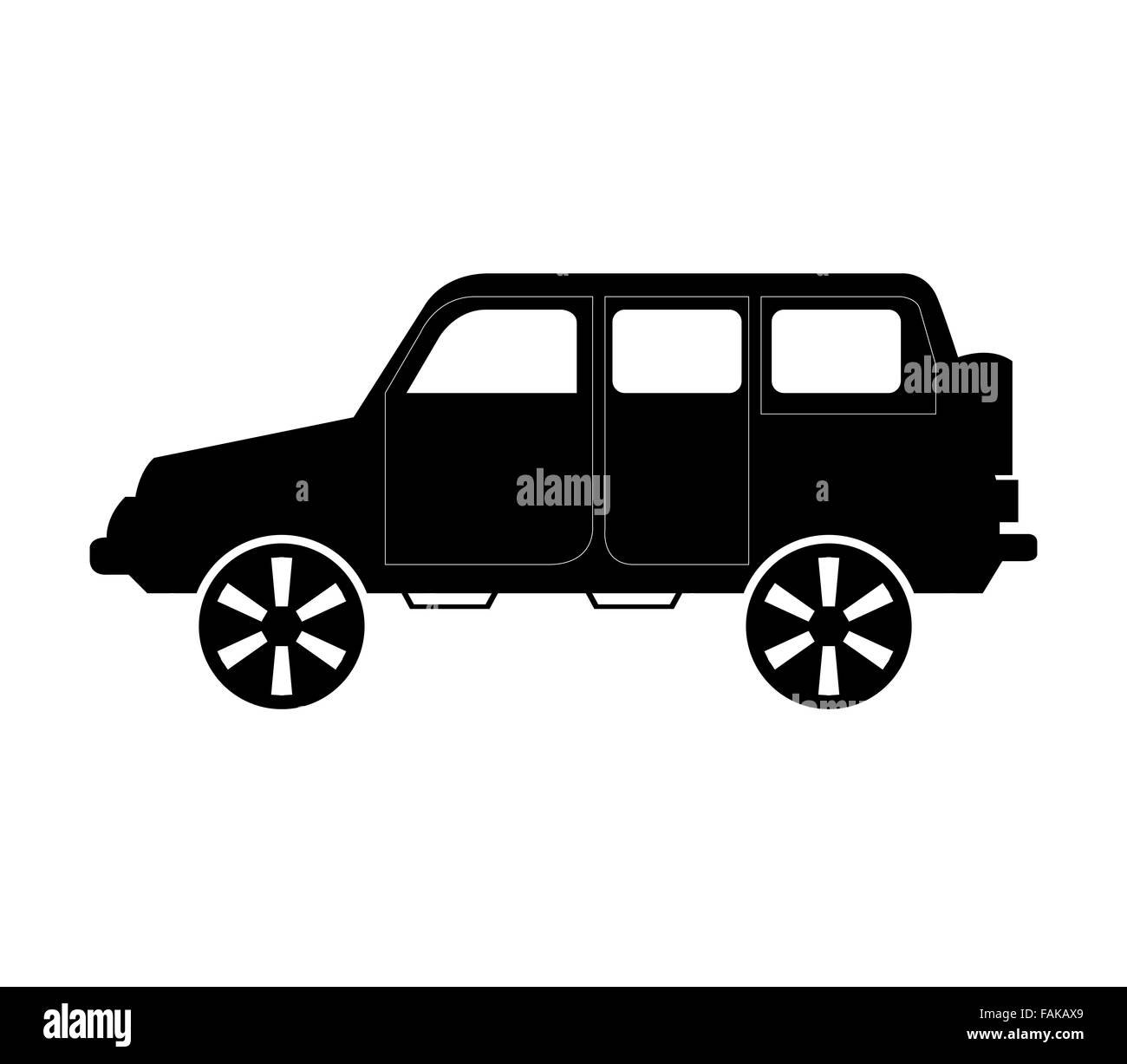 jeep on white background Stock Photo - Alamy