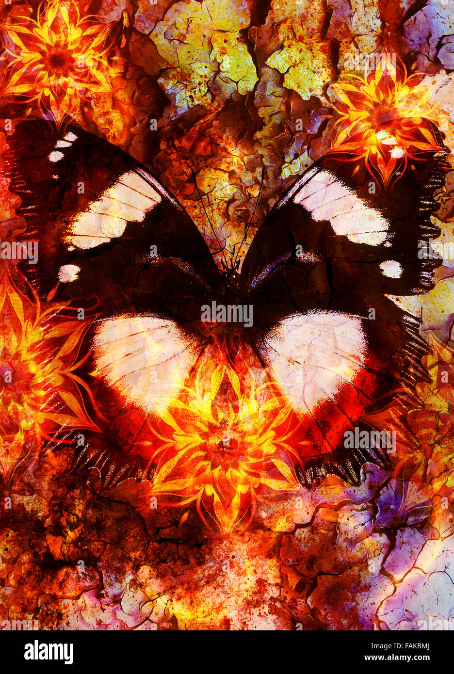 Background fire lava black spots hi-res stock photography and images ...