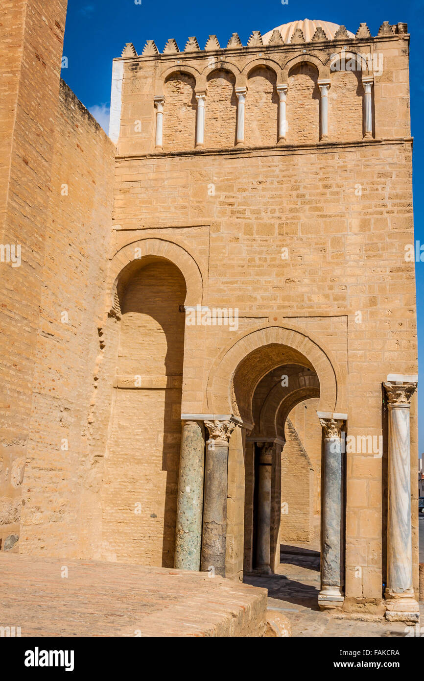 The Great Mosque of Kairouan in Tunisia Stock Photo - Alamy
