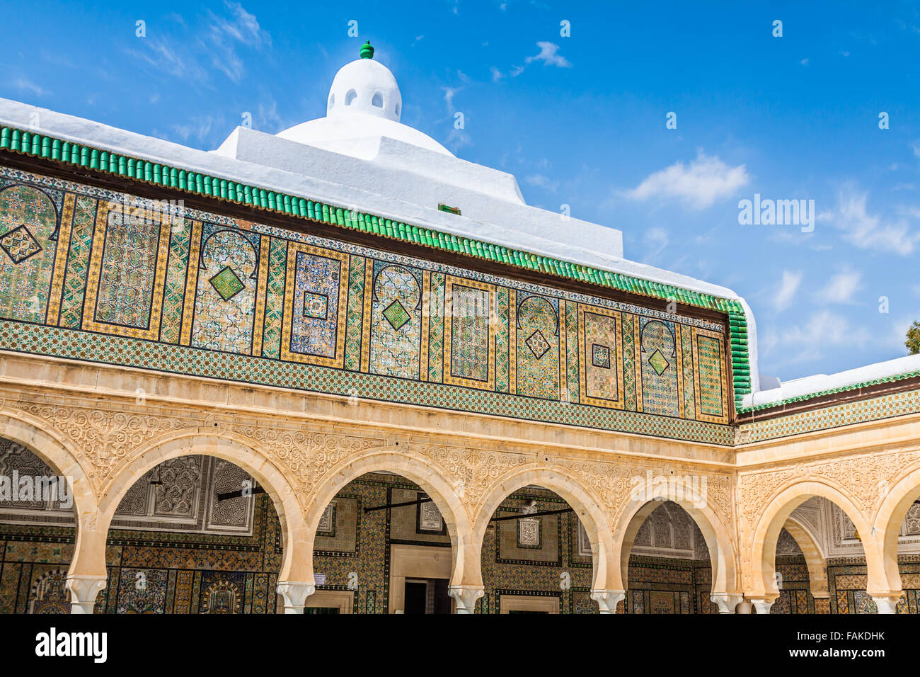 The Great Mosque of Kairouan in Tunisia Stock Photo - Alamy