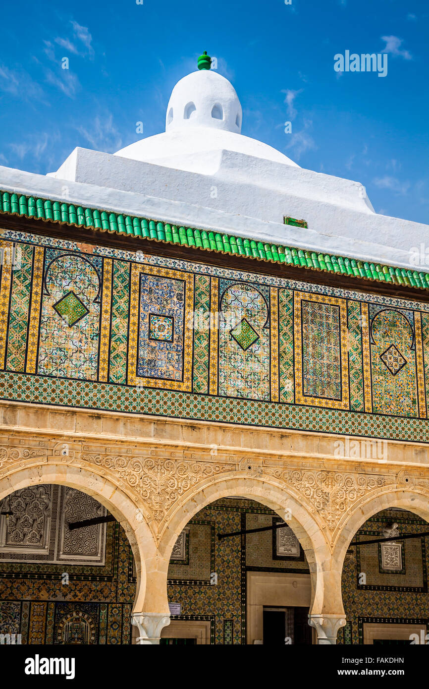 The Great Mosque of Kairouan in Tunisia Stock Photo - Alamy