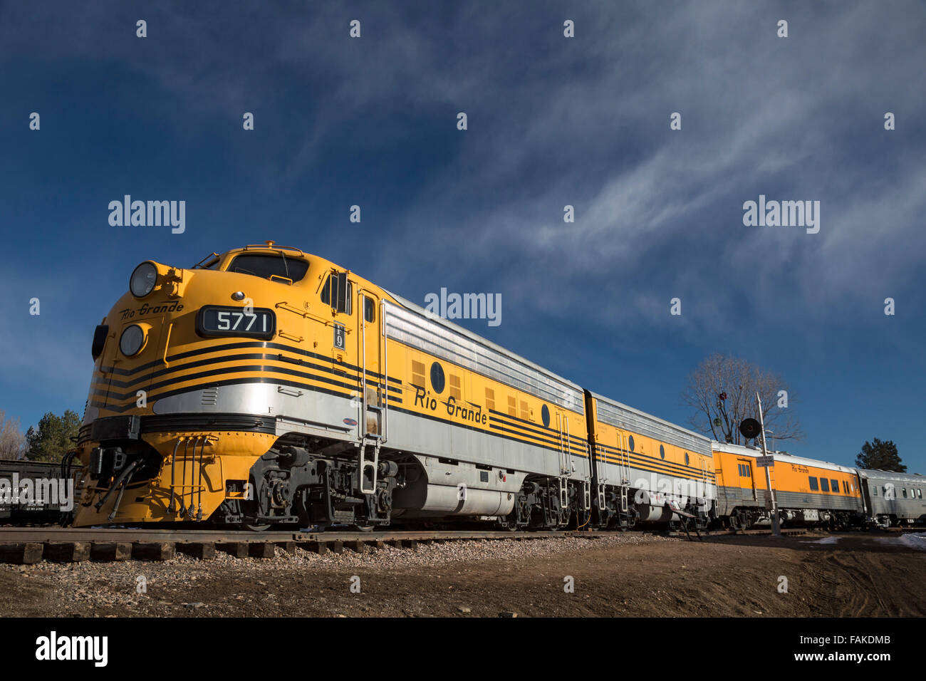 Denver rio grande hi-res stock photography and images - Alamy