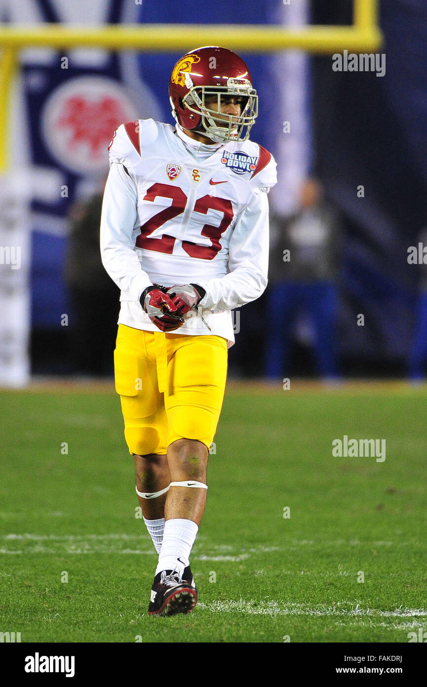 December 19, 2015. Jonathan Lockett #23 of USC in action during the ...