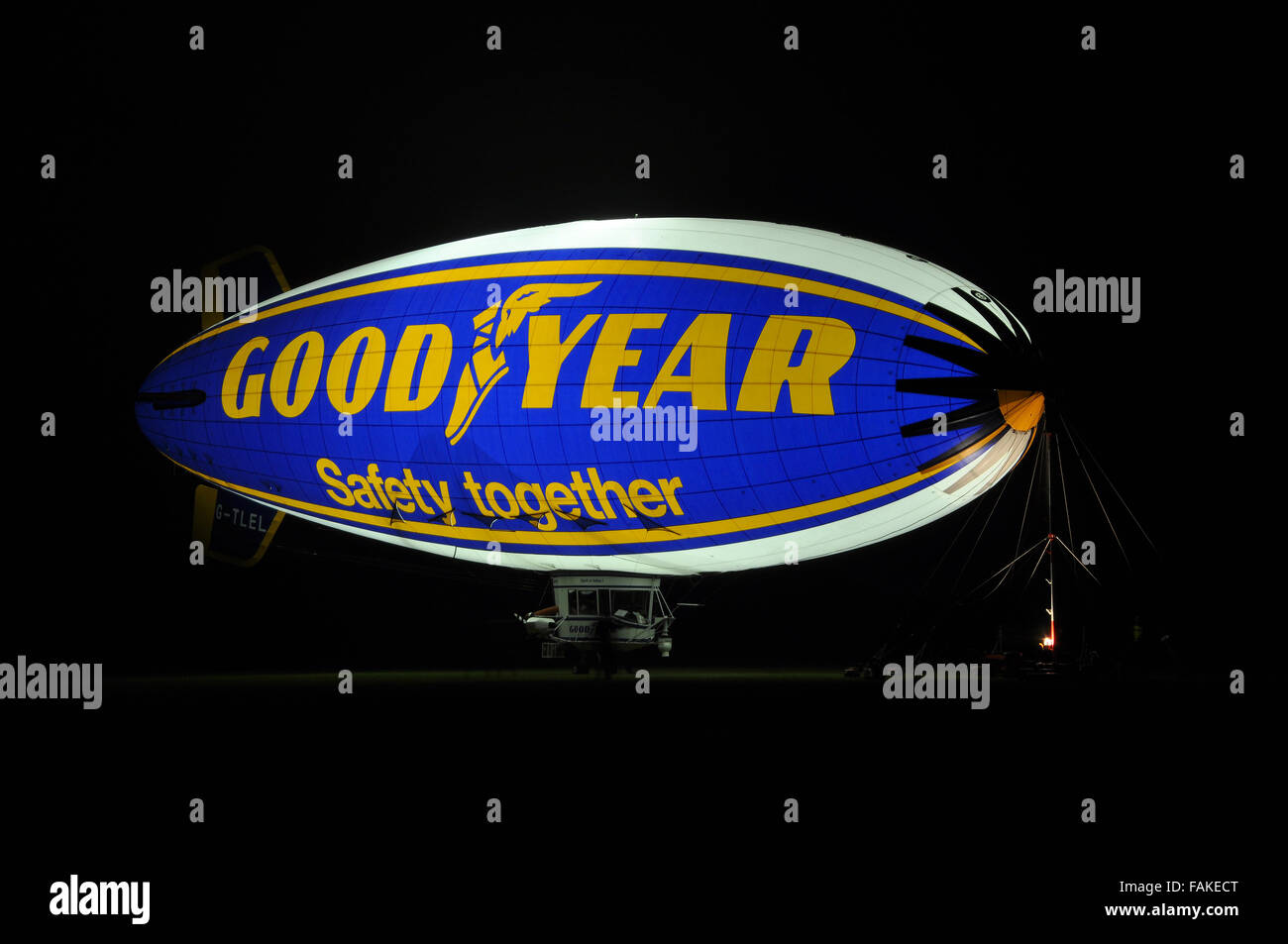 Goodyear Blimp, Spirit of Safety I, built by American Blimp Corporation ...