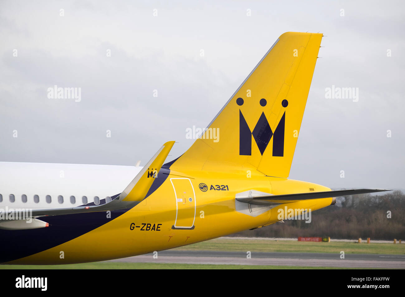 Monarch Airbus Manchester High Resolution Stock Photography and Images ...