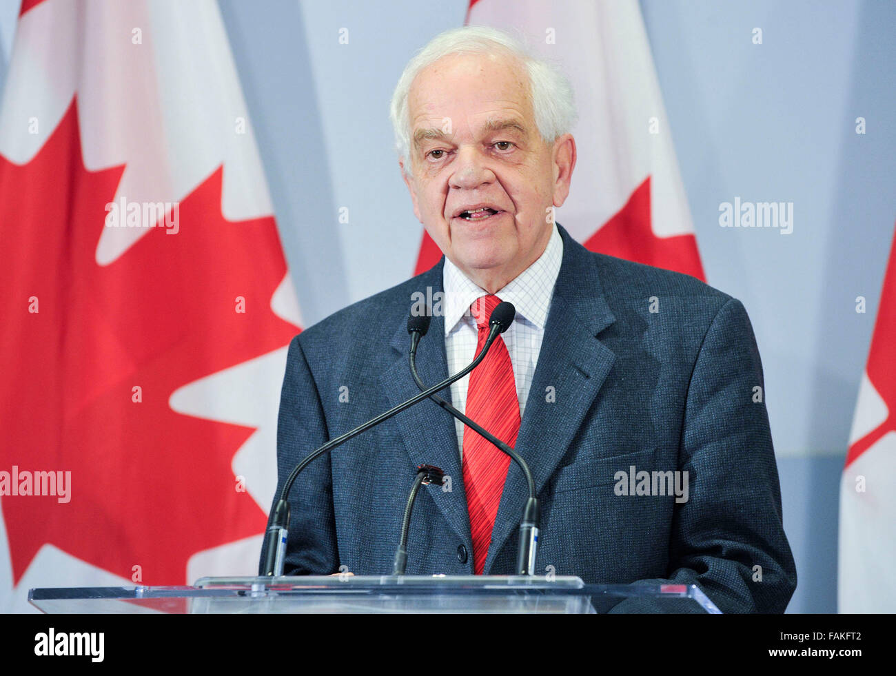 Toronto, Canada. December 31, 2015. - Canada's Minister of Immigration ...