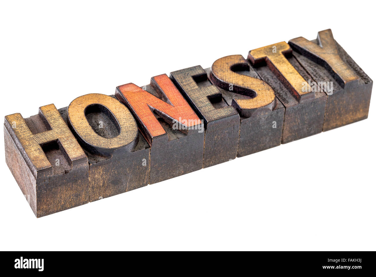 honesty welcome word abstract - an isolated banner in vintage ...