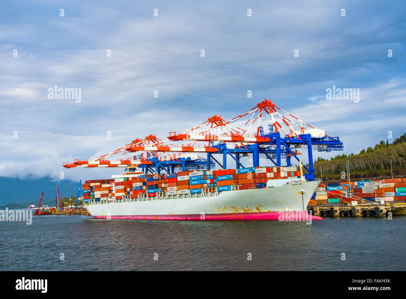 Cargo transfer vessel hi-res stock photography and images - Alamy