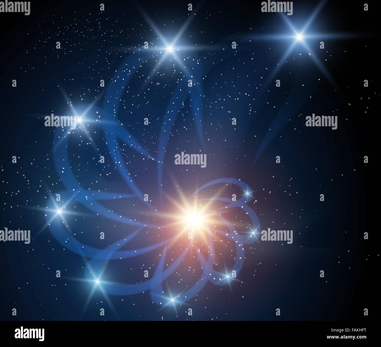 Colorful background nebula galaxy Stock Vector Images - Alamy