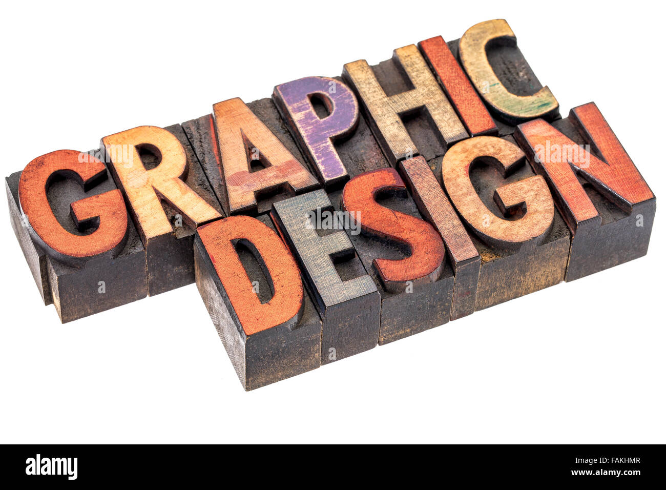 graphic design banner - isolated word abstract in vintage letterpress ...